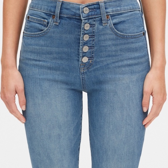 GAP | Jeans | Gap High Rise Button Front Skinny Ankle Jeans | Poshmark